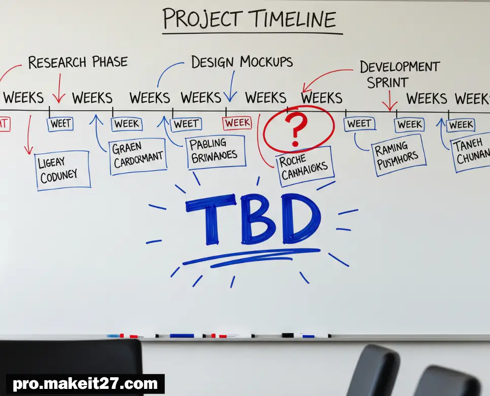 TBH 뜻, TBA 뜻, TBD 뜻: 헷갈리기 쉬운 영어 약어 완벽 해부 - pro27